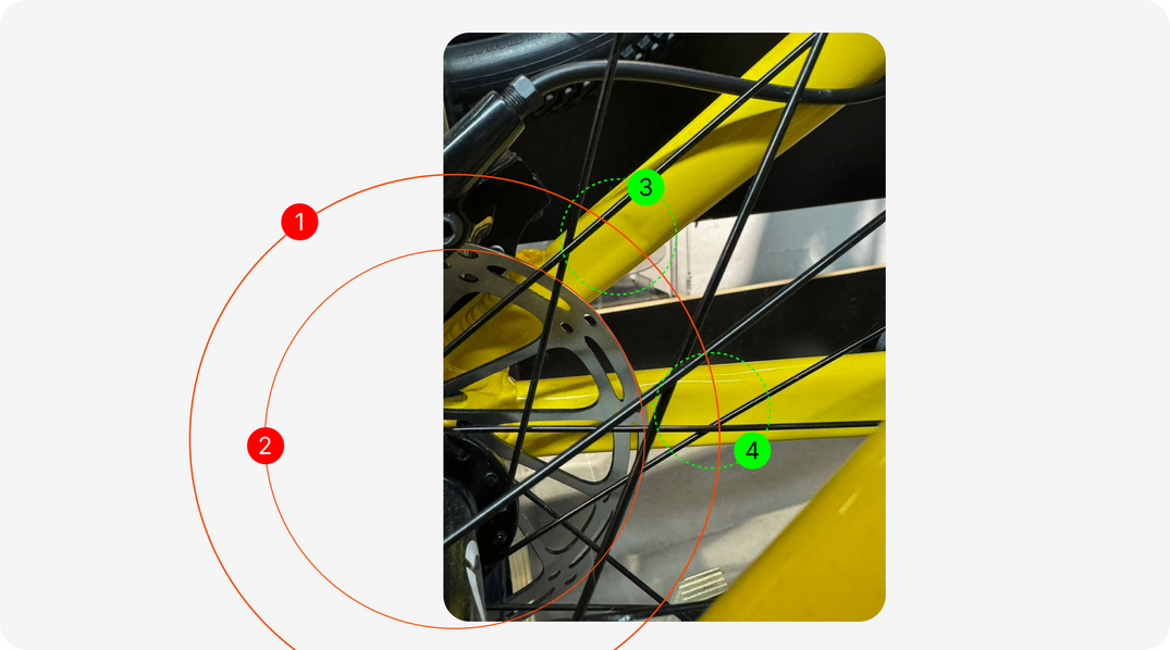 THE HERO - ALAUDARK LARK DJ2 Dirt Jump Bike Frame 26" - RED